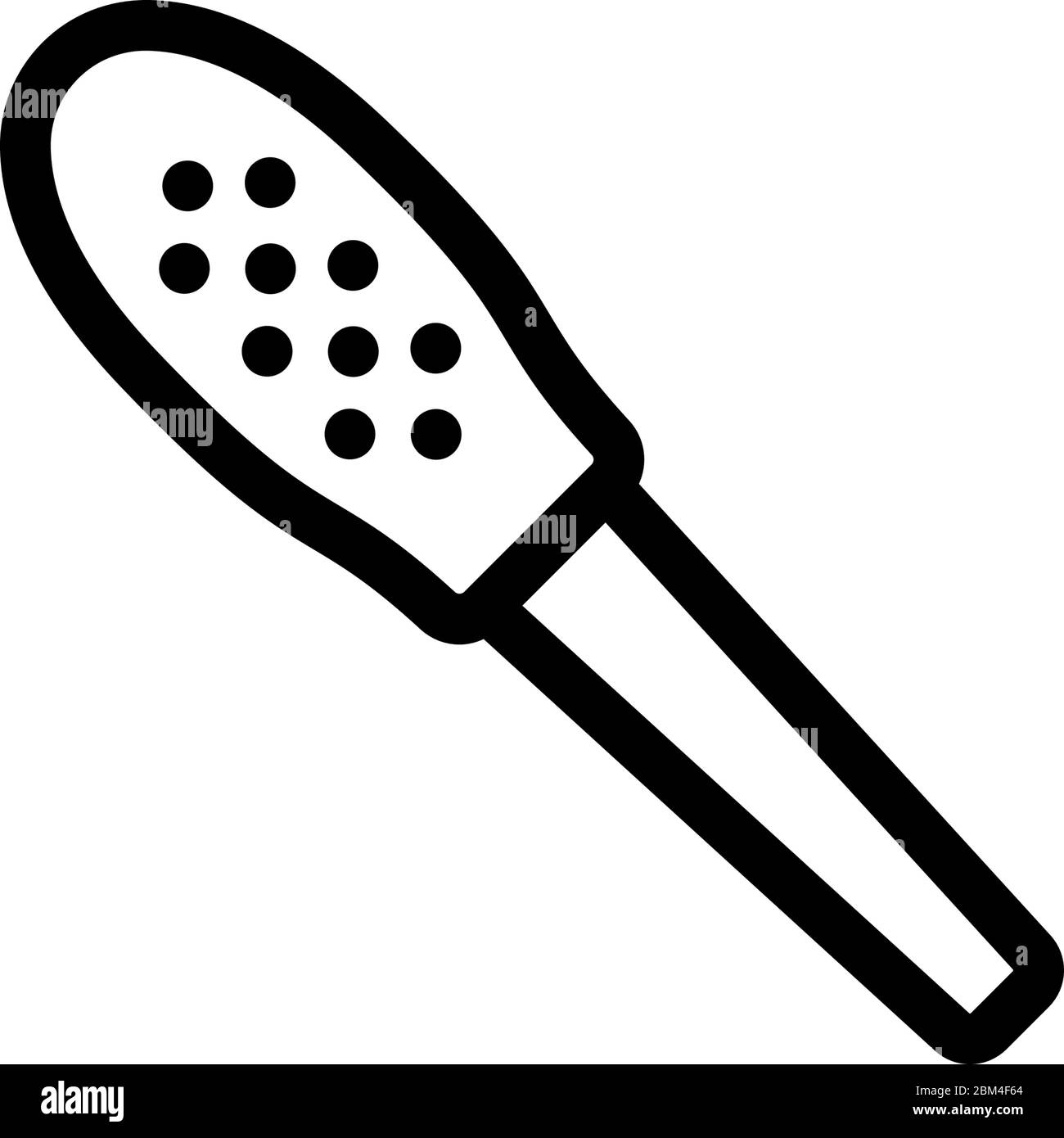 electric foot file icon vector outline illustration Stock Vector Image ...