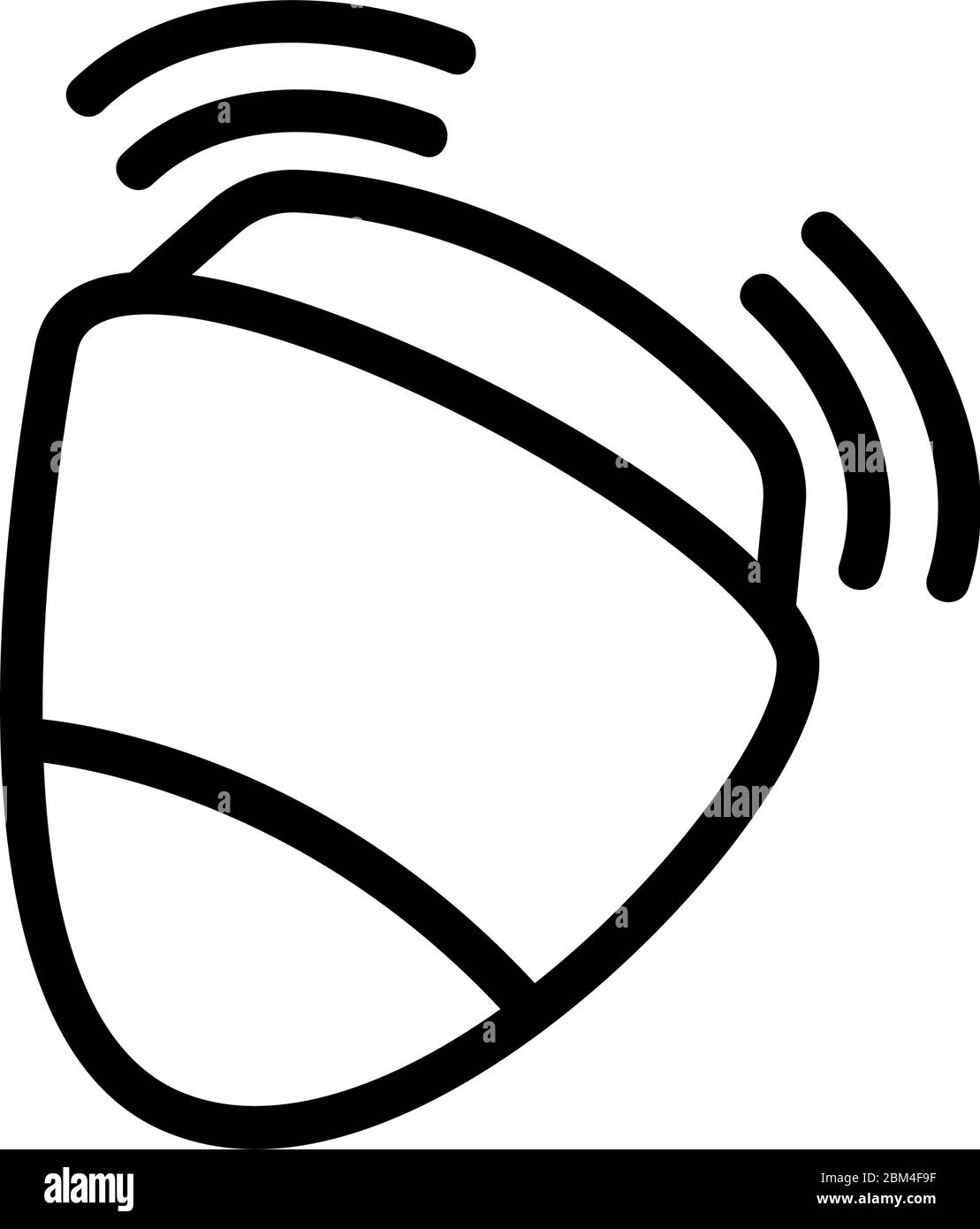 foot massage tool icon vector outline illustration Stock Vector Image ...