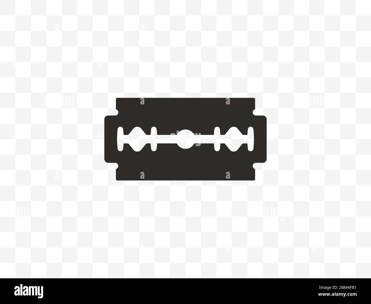 Razor blade icon. Vector illustration, flat design Stock Vector Image ...