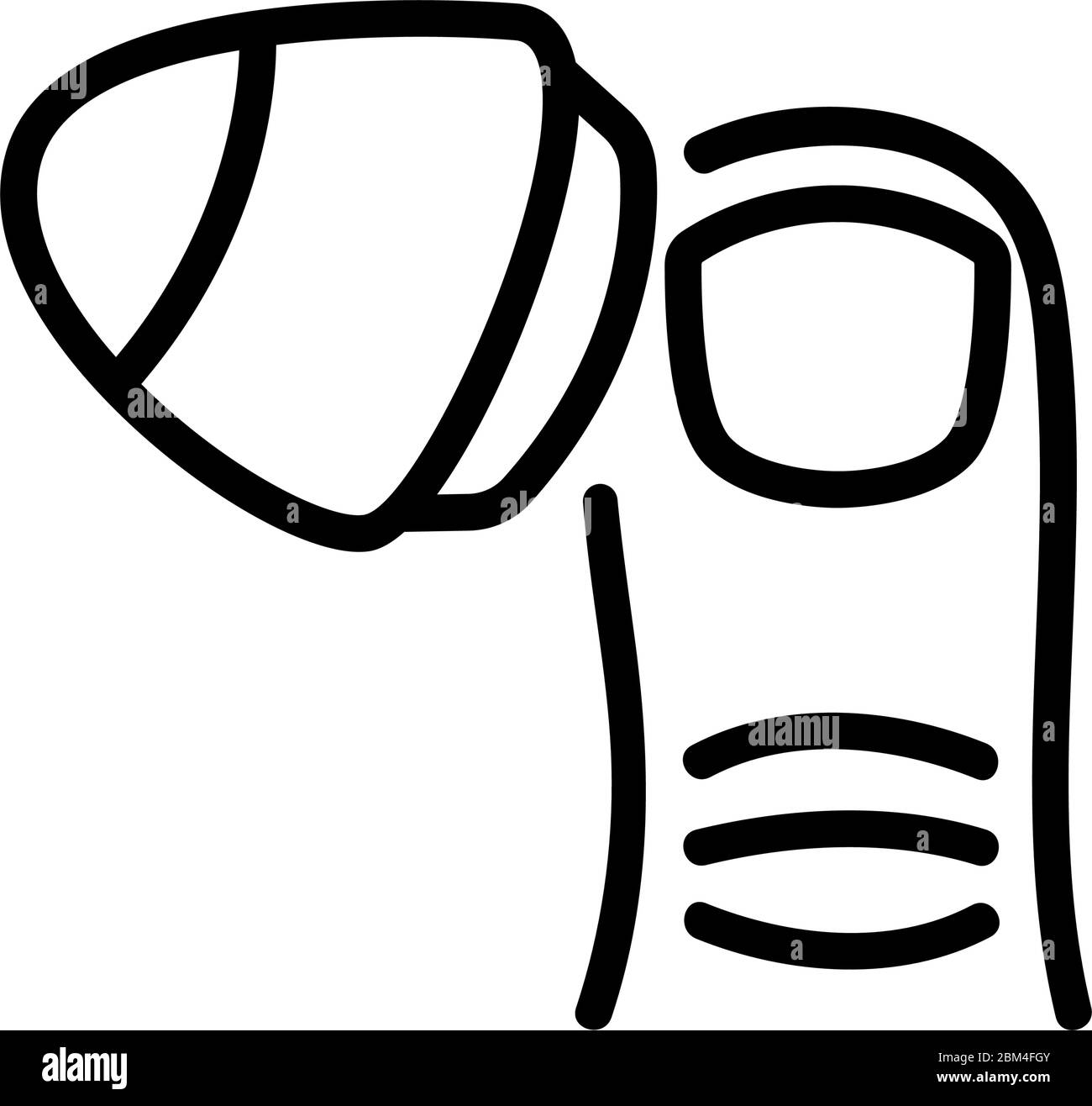 rough skin removal tool icon vector outline illustration Stock Vector ...
