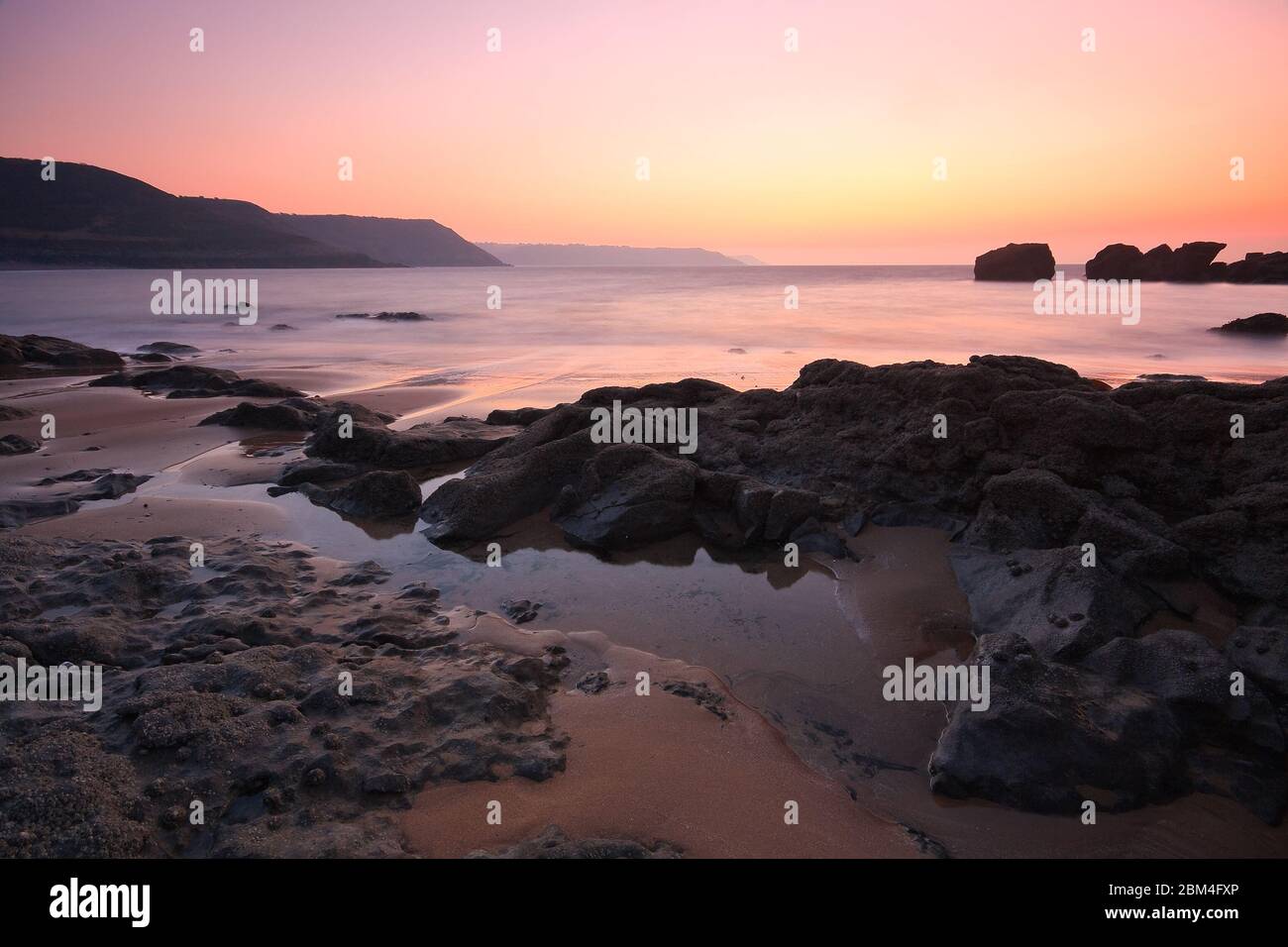 Gower pwlldu bay hi-res stock photography and images - Alamy