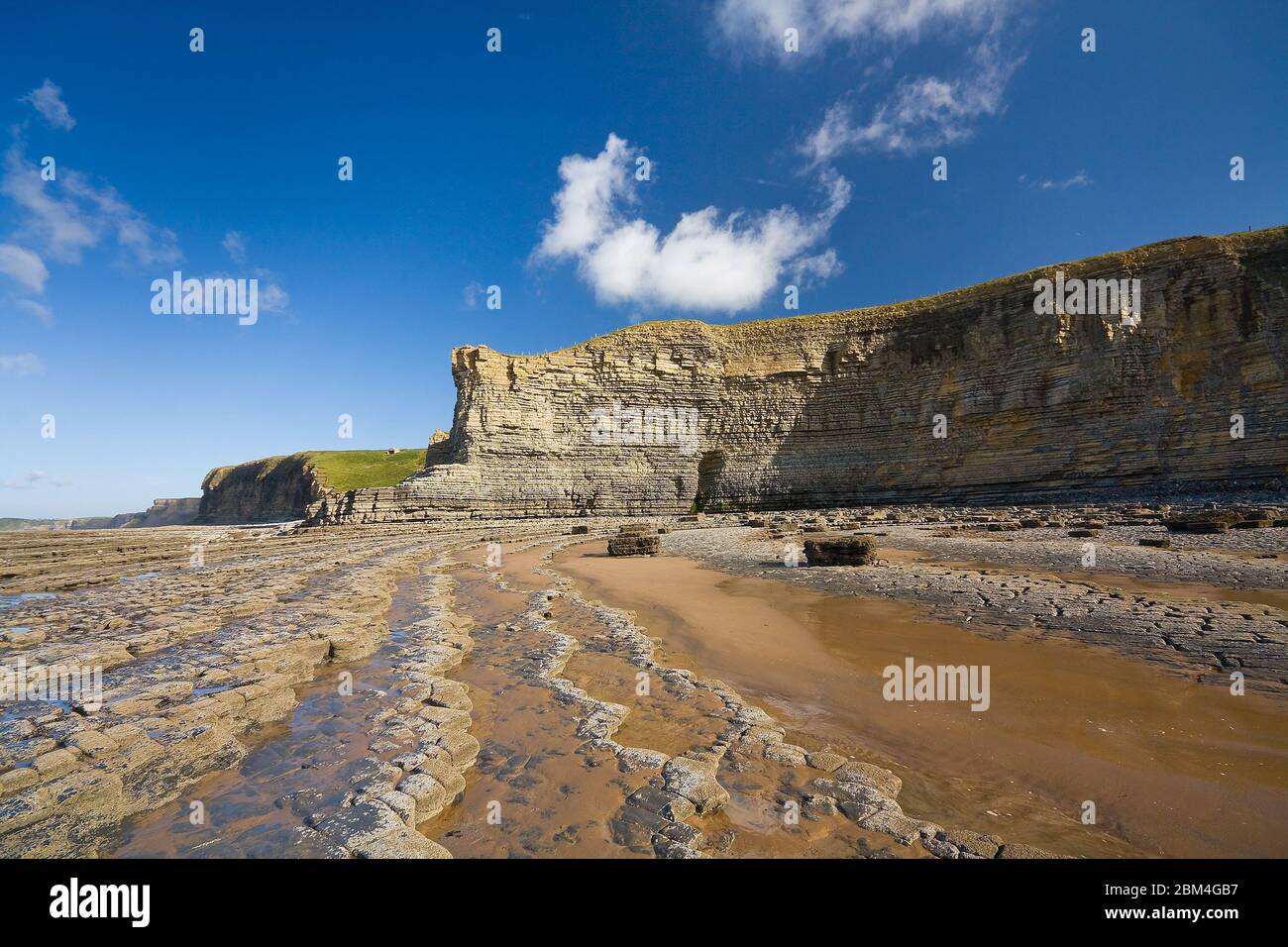 Monknash beach in Glamorgan, Wales, UK Stock Photo - Alamy