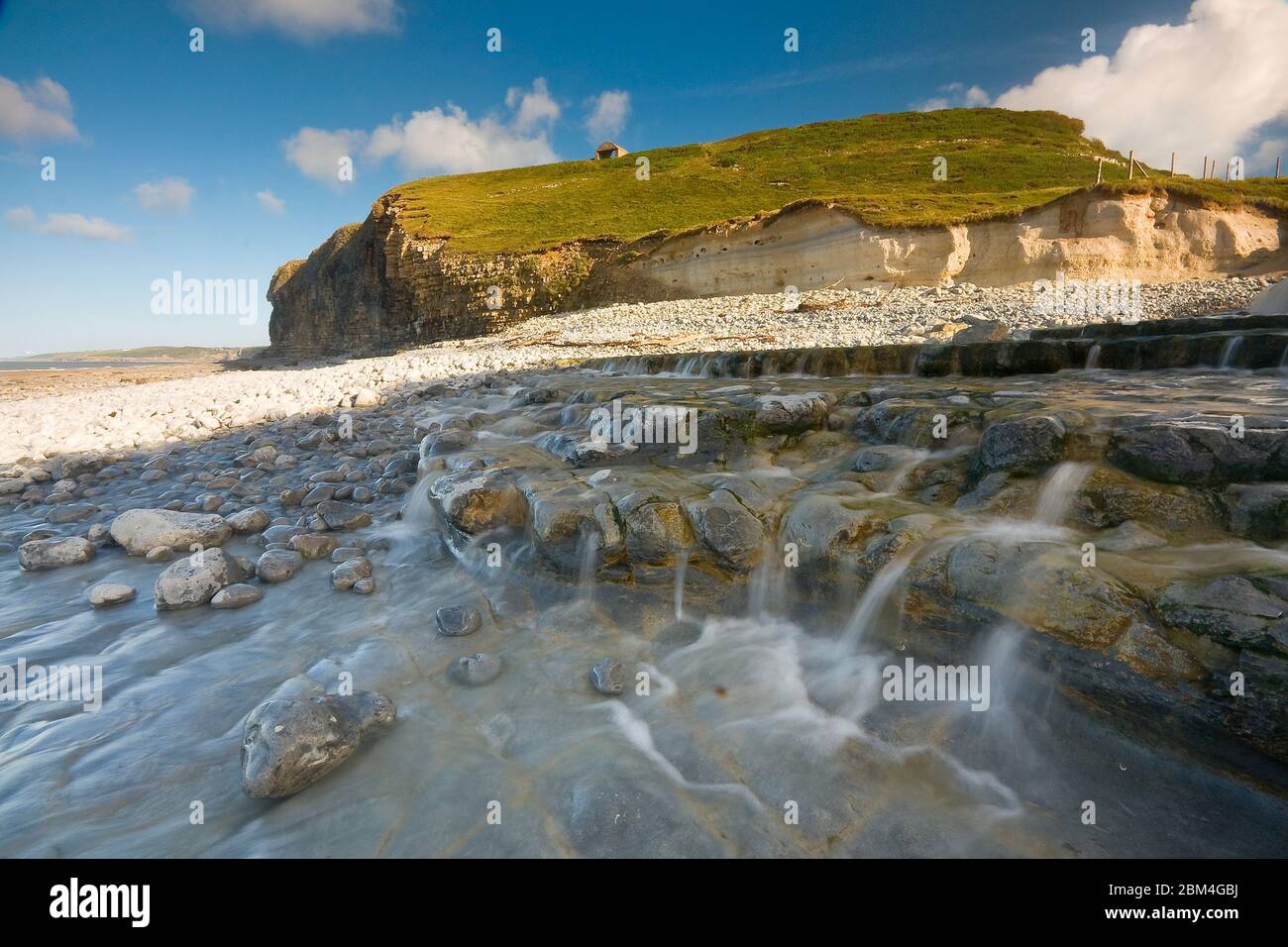 Monknash beach in Glamorgan, Wales, UK Stock Photo - Alamy