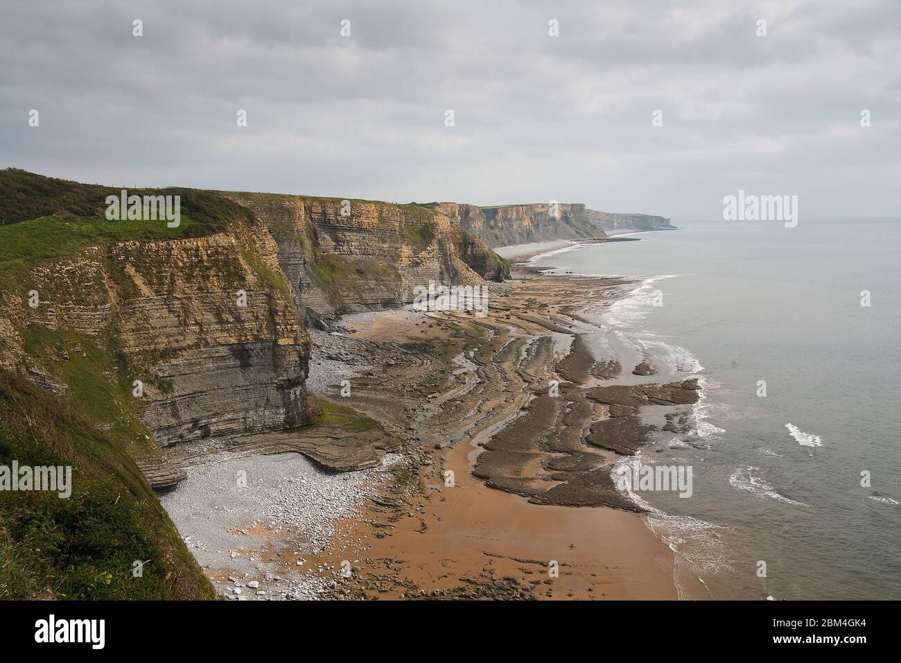 Monknash beach in Glamorgan, Wales, UK Stock Photo - Alamy