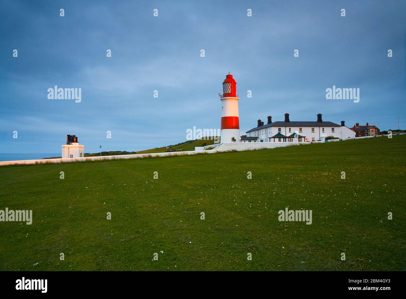 Souter lighthouse in Sunderland, United Kingdom Stock Photo - Alamy