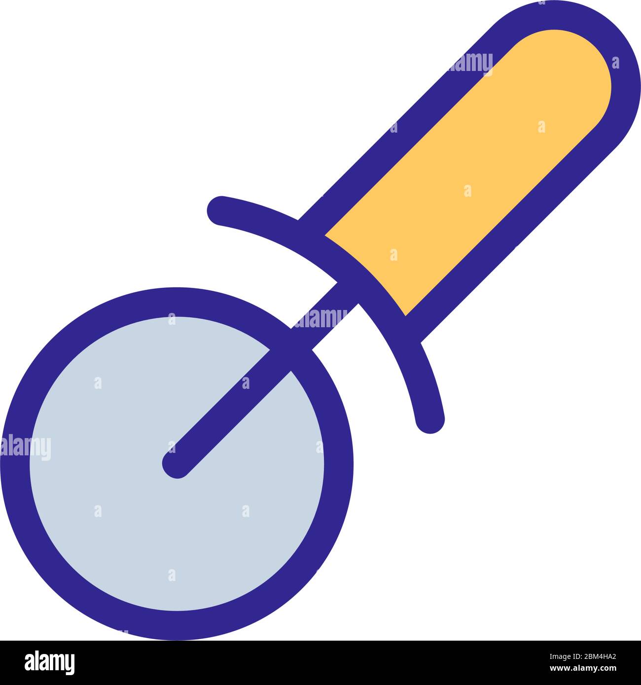 cutting carving knife icon vector outline illustration Stock Vector ...