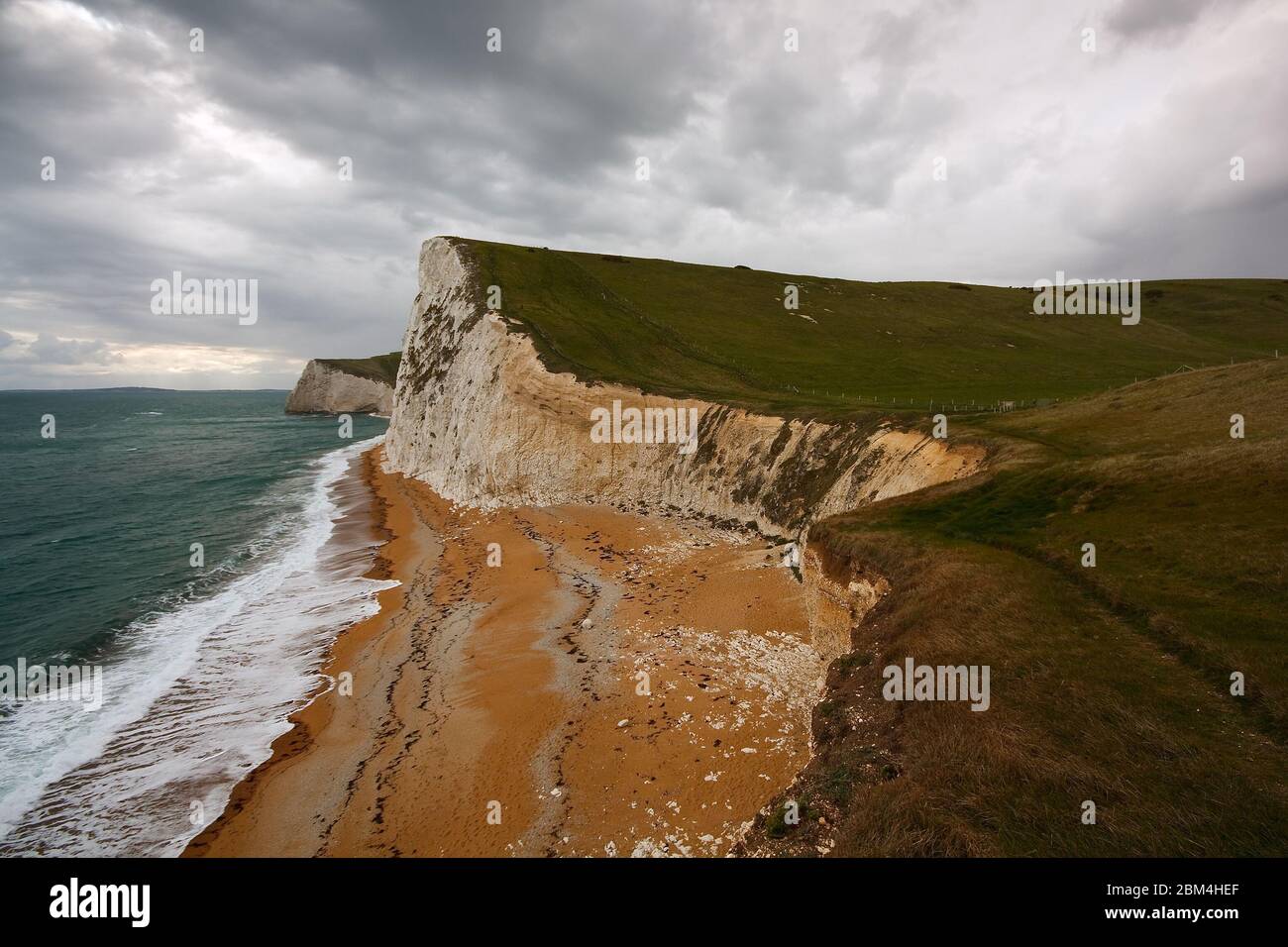Beach on Jurassic coast in Dorset, UK Stock Photo - Alamy