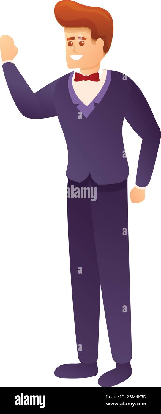 Groom icon. Cartoon of groom vector icon for web design isolated on ...