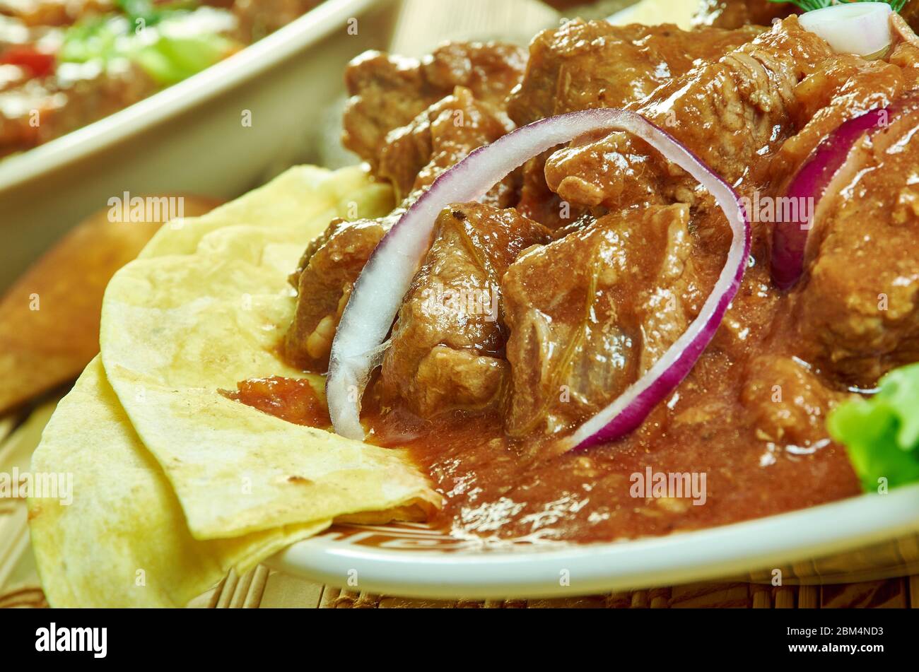 Mutton Lazeez, Mutton Chops Masala, cooked in mild spices, mixed in ...