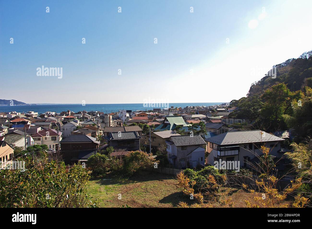 The view on Kamakura city, Japan Stock Photo - Alamy