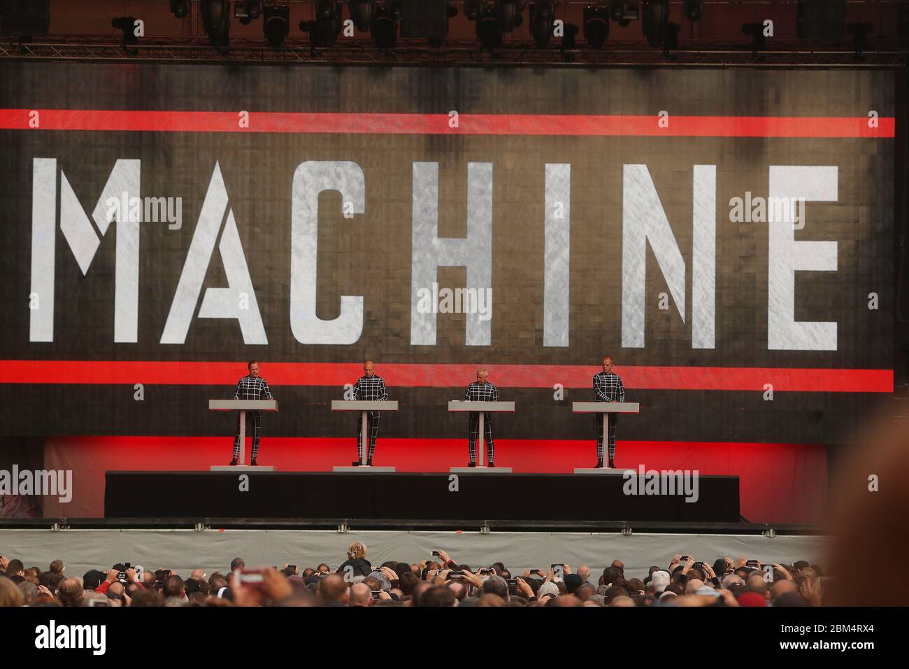 The electro-pop band “Kraftwerk” will perform on July 1st, 2017 in ...
