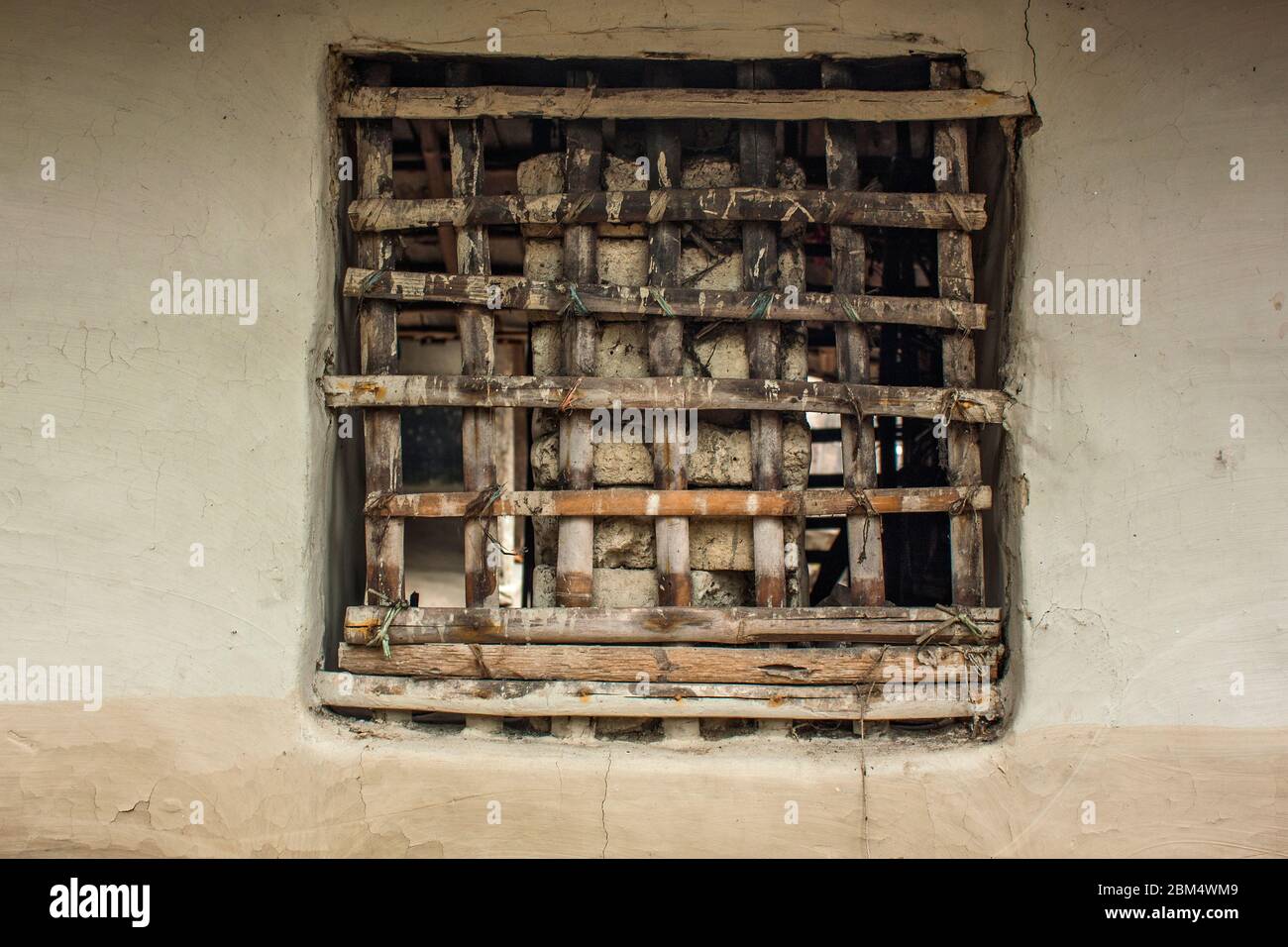The mud house window in Koia, Khulna, Bangladesh Stock Photo - Alamy