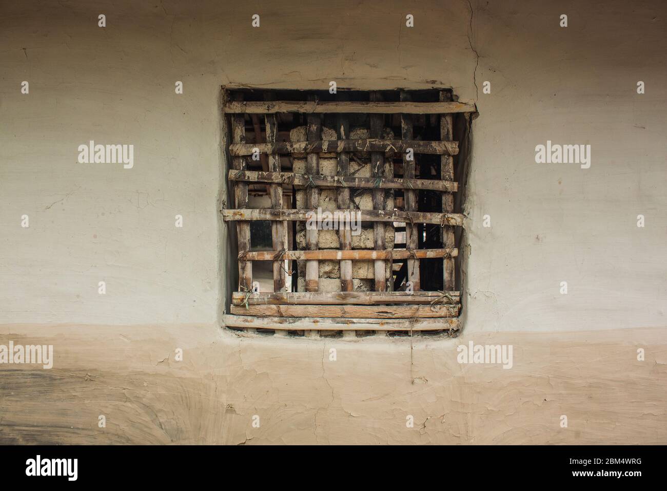 The mud house window in Koia, Khulna, Bangladesh Stock Photo - Alamy