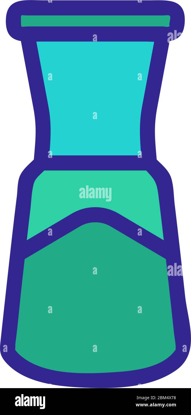 type of seasoning container icon vector outline illustration Stock ...