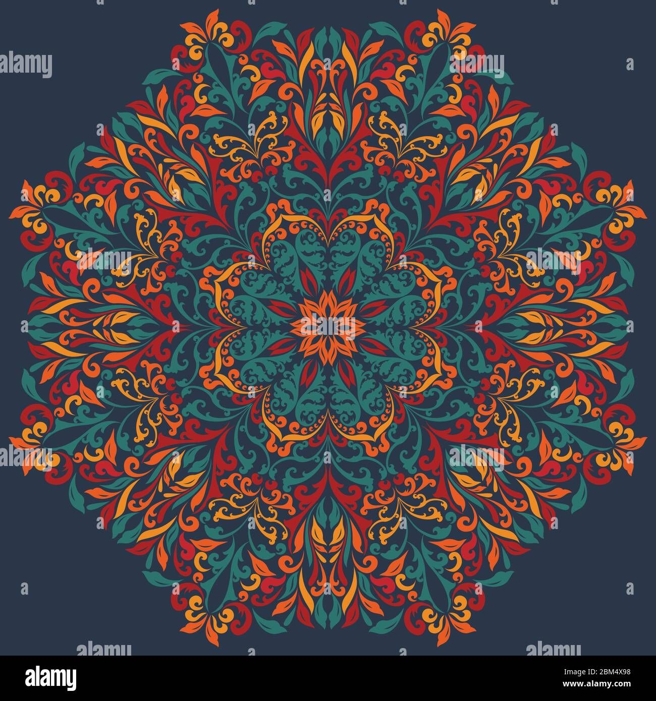 Boho floral pattern hi-res stock photography and images - Alamy