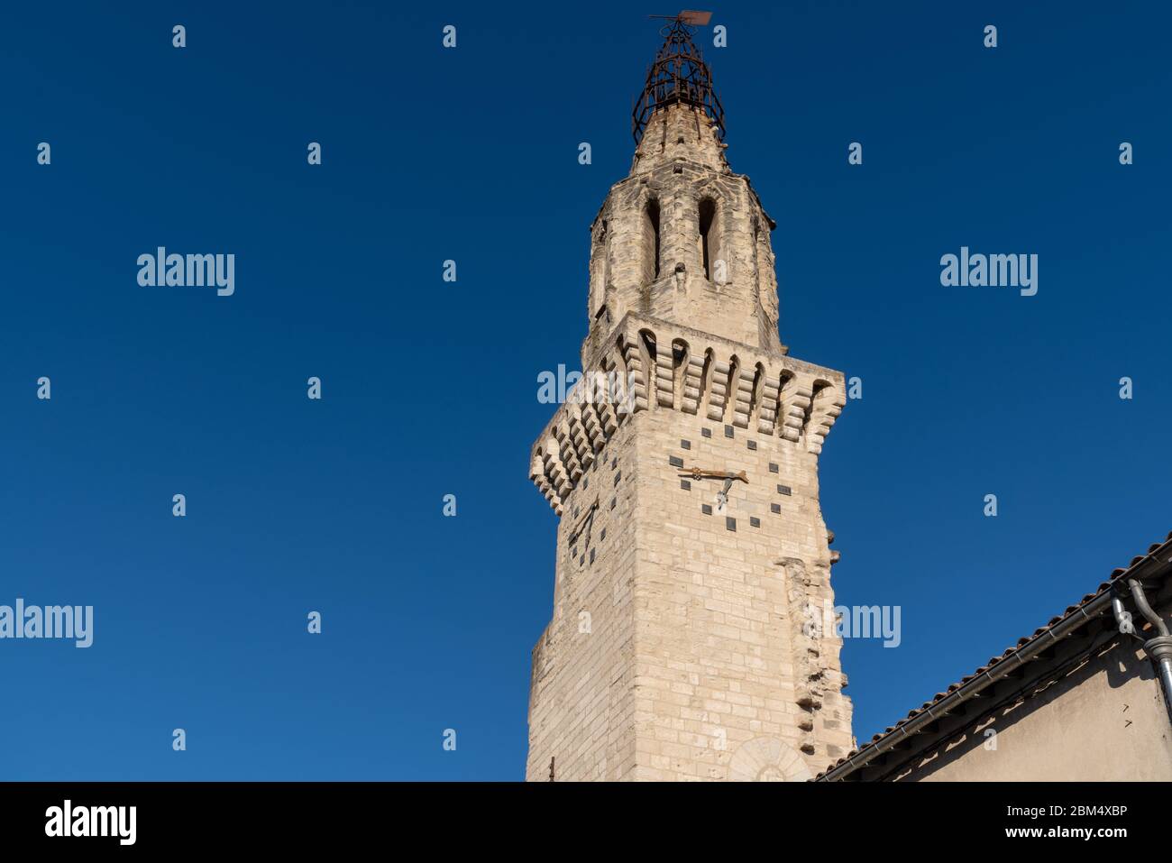 avignon church saint augustin in blue sky summer day Stock Photo - Alamy