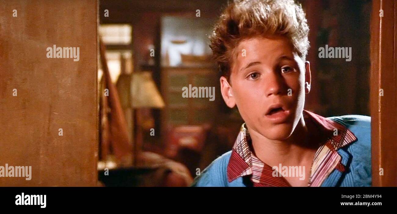 USA. Corey Haim in a scene from ©Warner Bros. movie: The Lost Boys ...