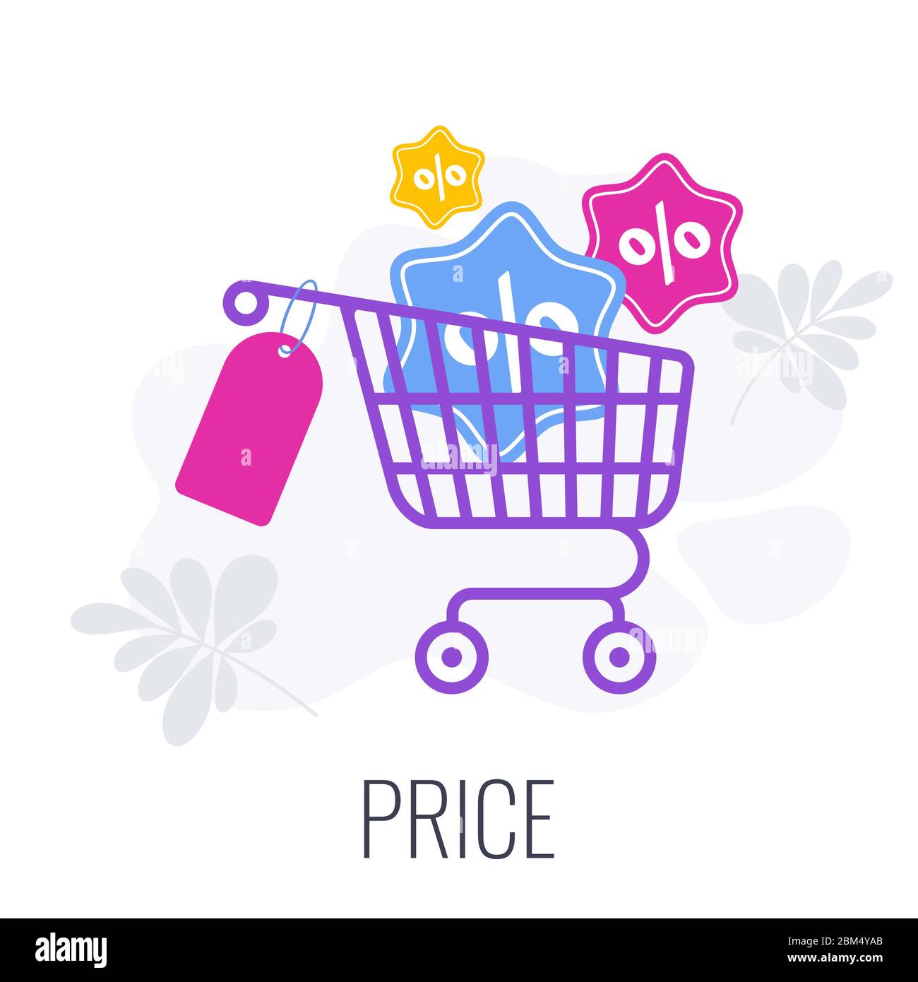 Four 4 PS marketing mix infographic flat vector illustration scheme ...