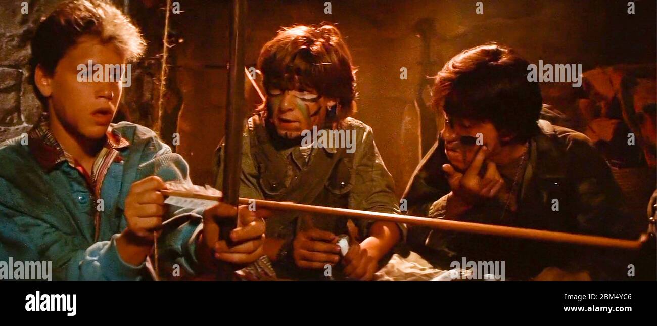 USA. Corey Haim , Corey Feldman and Jamison Newlander in a scene from ...