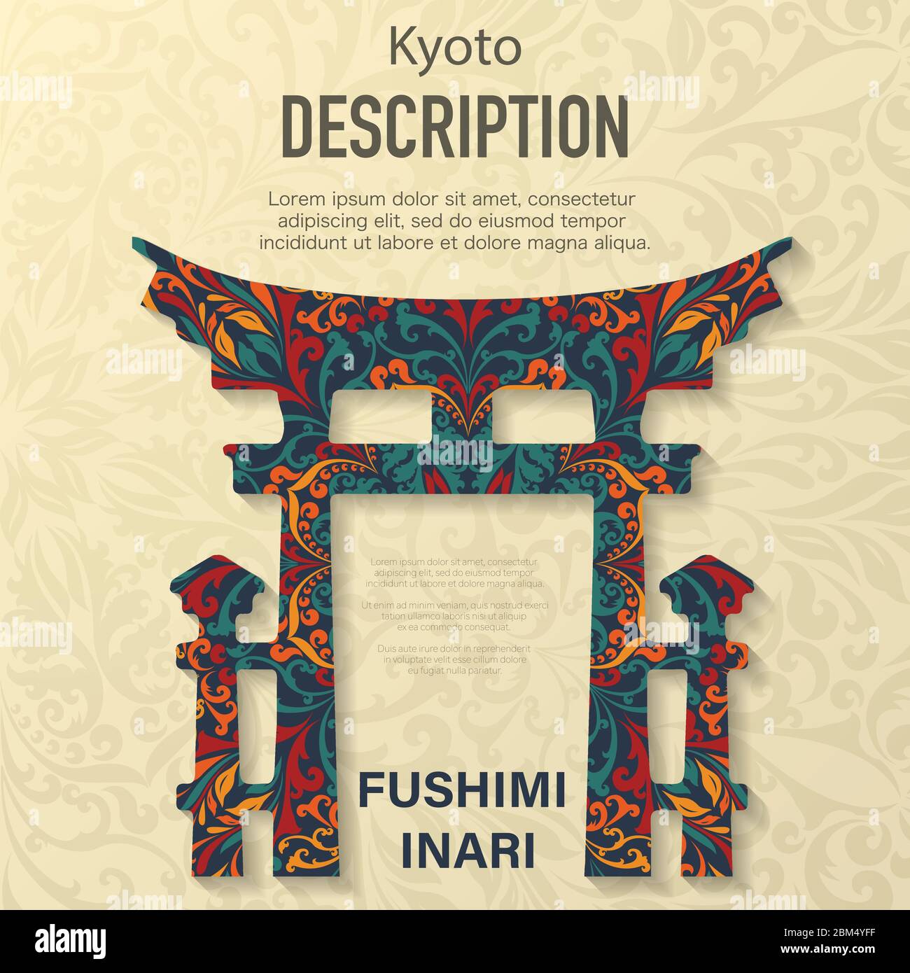 Architecture background buddhist temple Stock Vector Images - Alamy