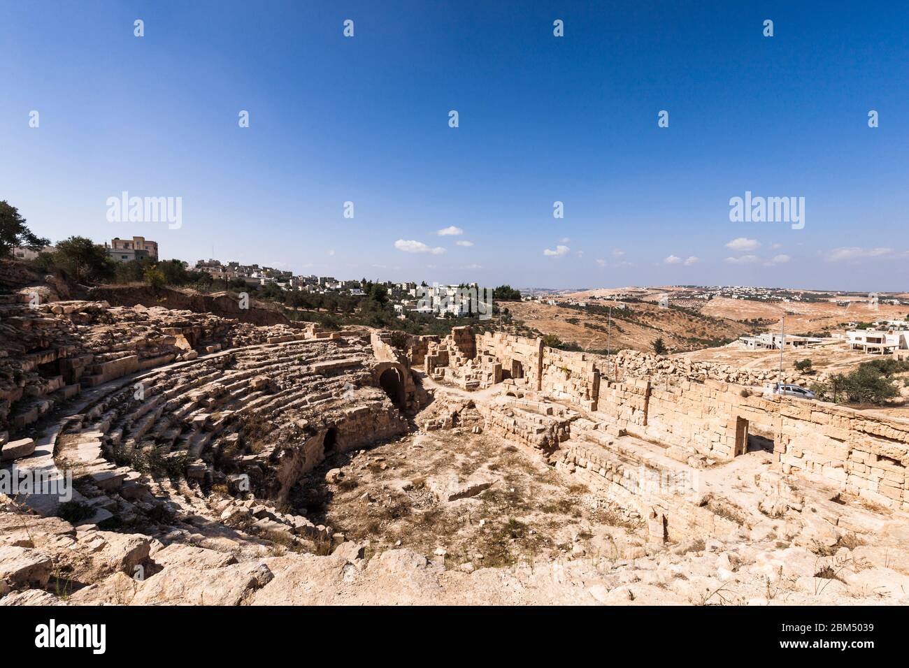 Roman theater beit ras hi-res stock photography and images - Alamy