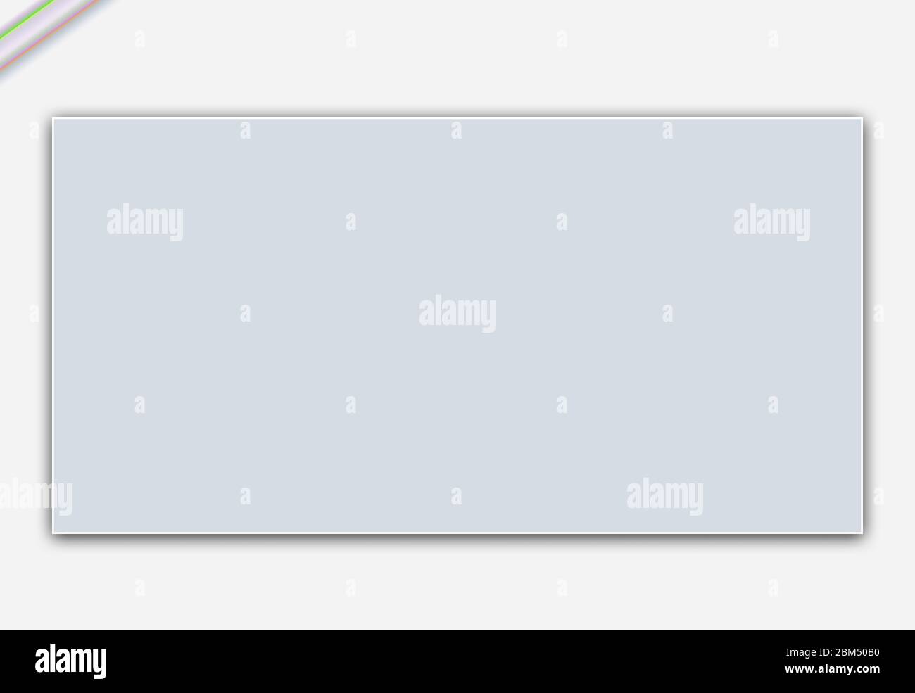 Empty Rectangle Box Frame On Very Modern & Clean Elegant White Gradient ...