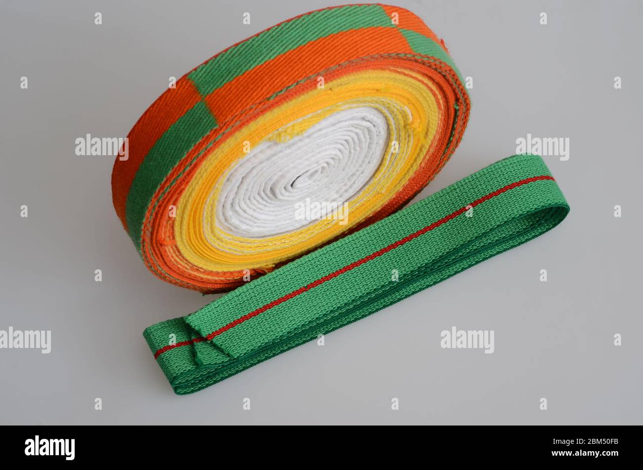 Rolled up belts hi-res stock photography and images - Alamy