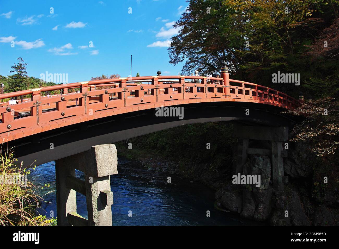 Shinkyo Bridge in Nikko, Japan Stock Photo - Alamy