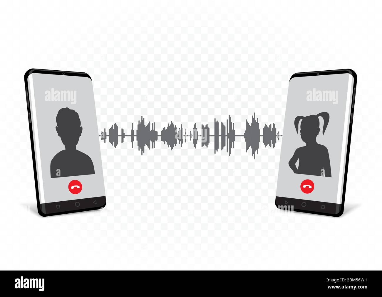 Breaking smartphone screen Stock Vector Images - Alamy