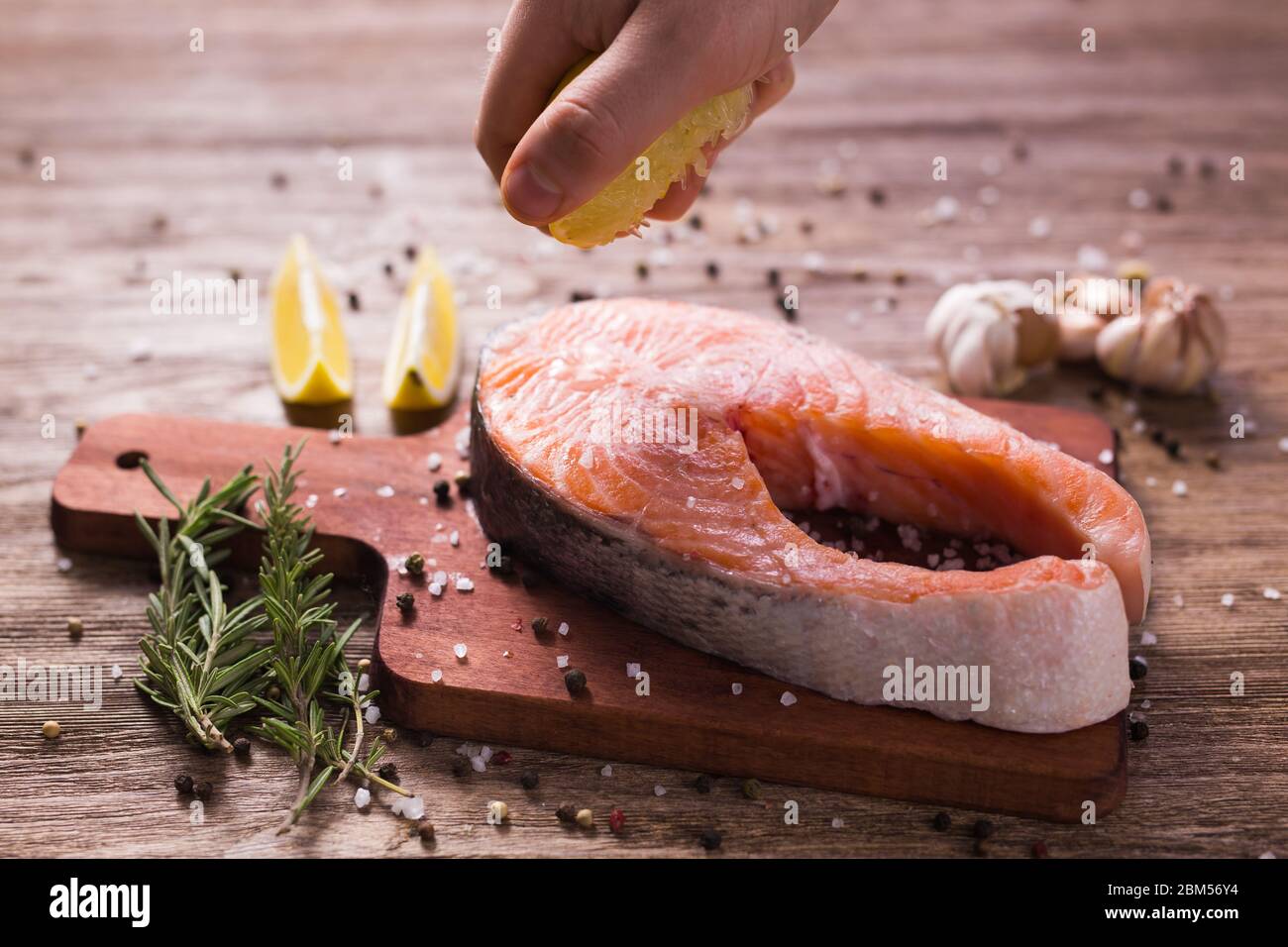 Food service chef plating dish hi-res stock photography and images - Alamy
