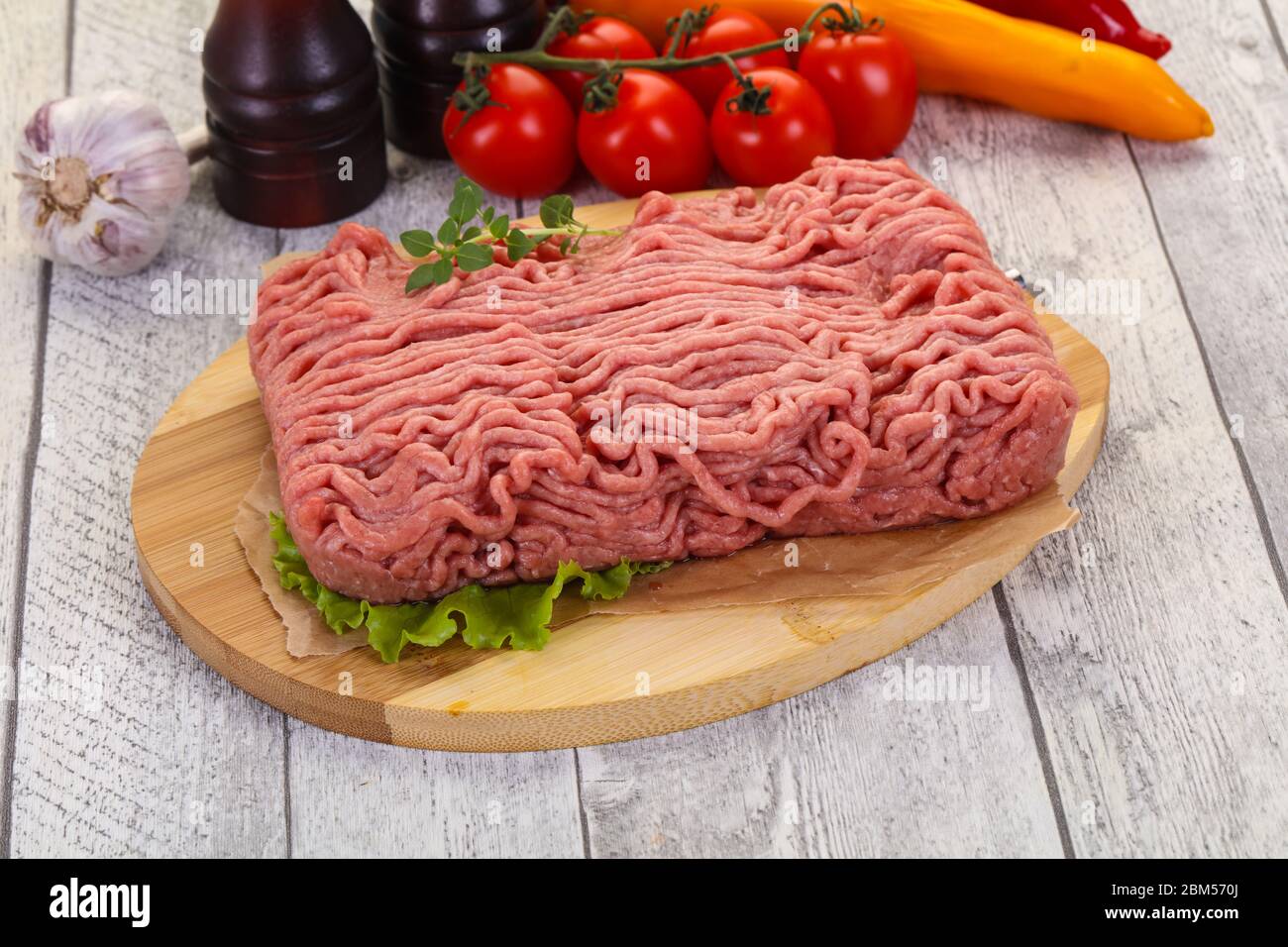 Raw turkey minced meat for cooking Stock Photo - Alamy