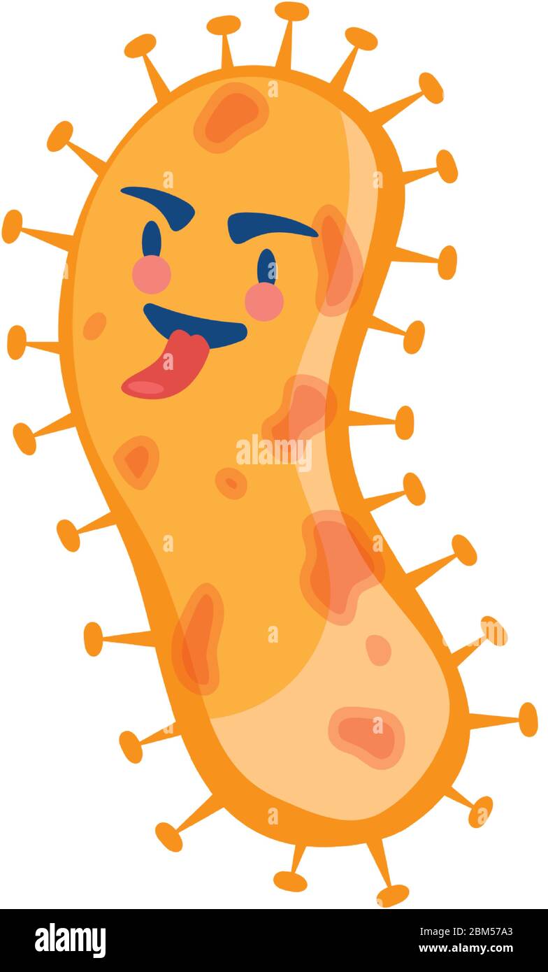 covid19 pandemic particle comic character Stock Vector Image & Art - Alamy