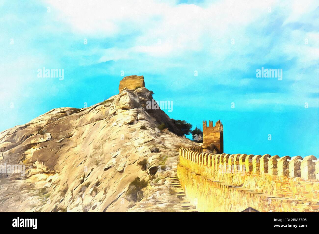 Colorful medieval painting hi-res stock photography and images - Alamy