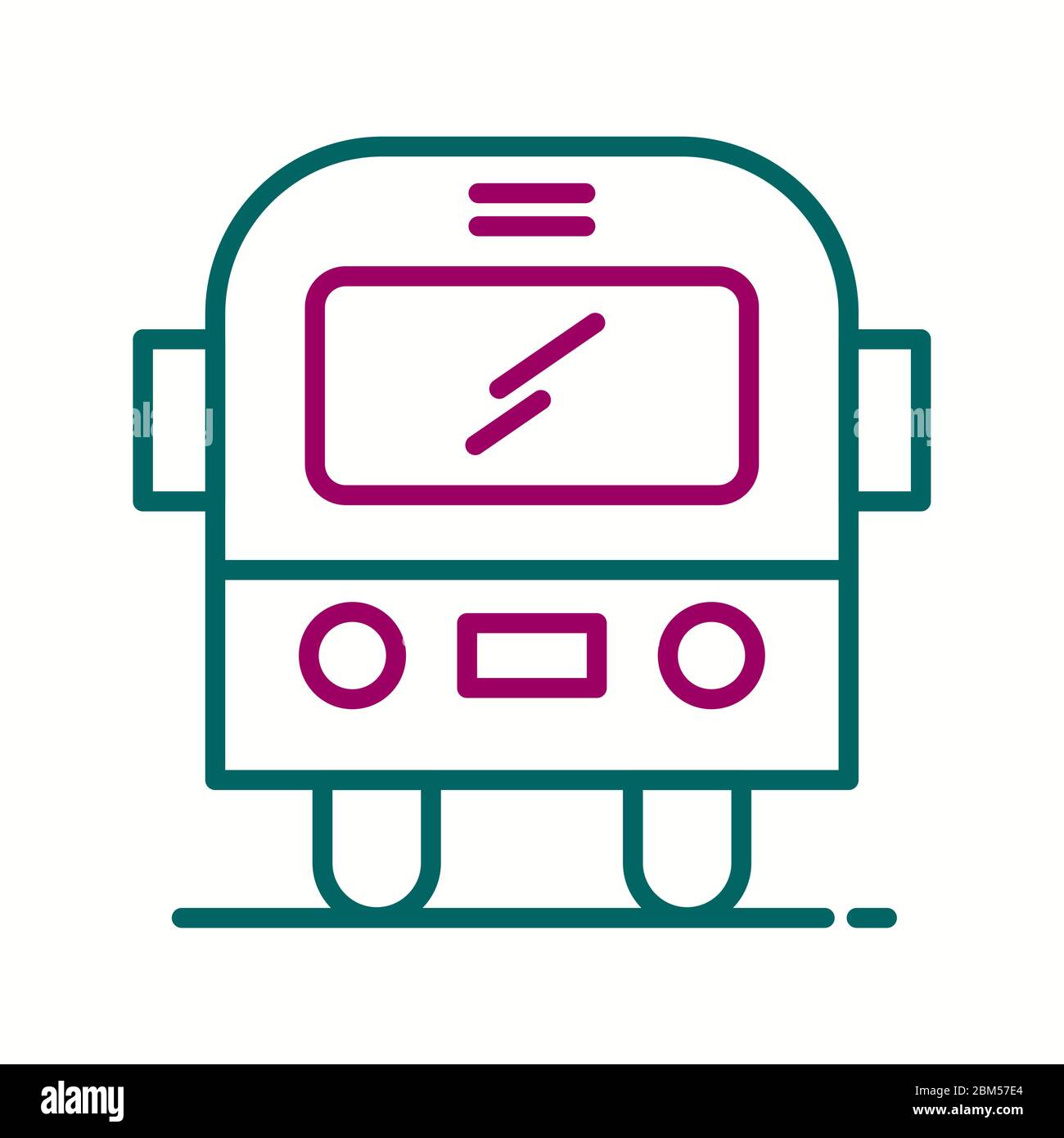 Beautiful Bus Vector line icon Stock Vector Image & Art - Alamy