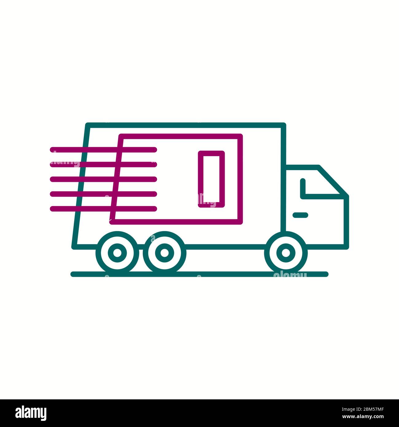 Beautiful Cargo Vector line icon Stock Vector Image & Art - Alamy