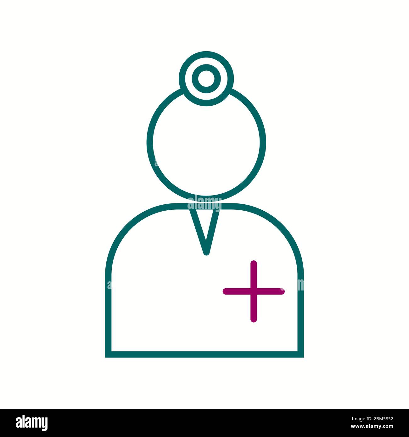 Beautiful Surgeon vector line icon Stock Vector Image & Art - Alamy