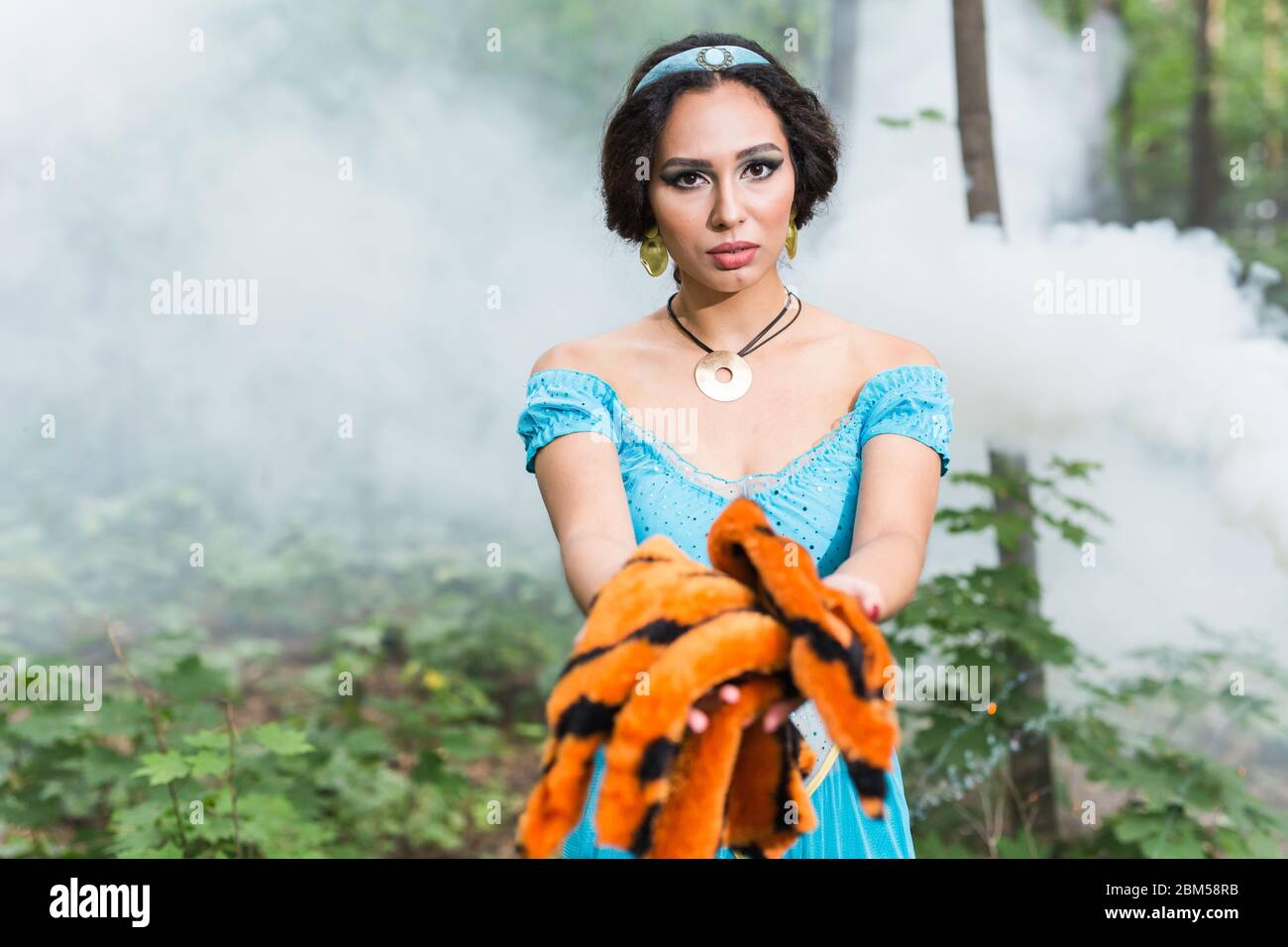 Woman calls stop wearing fur. Vegetarian campaign against the fur ...