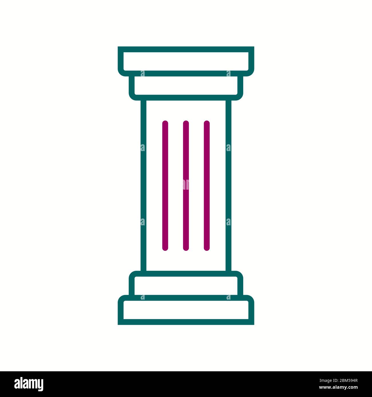 Iconic column Stock Vector Images - Alamy