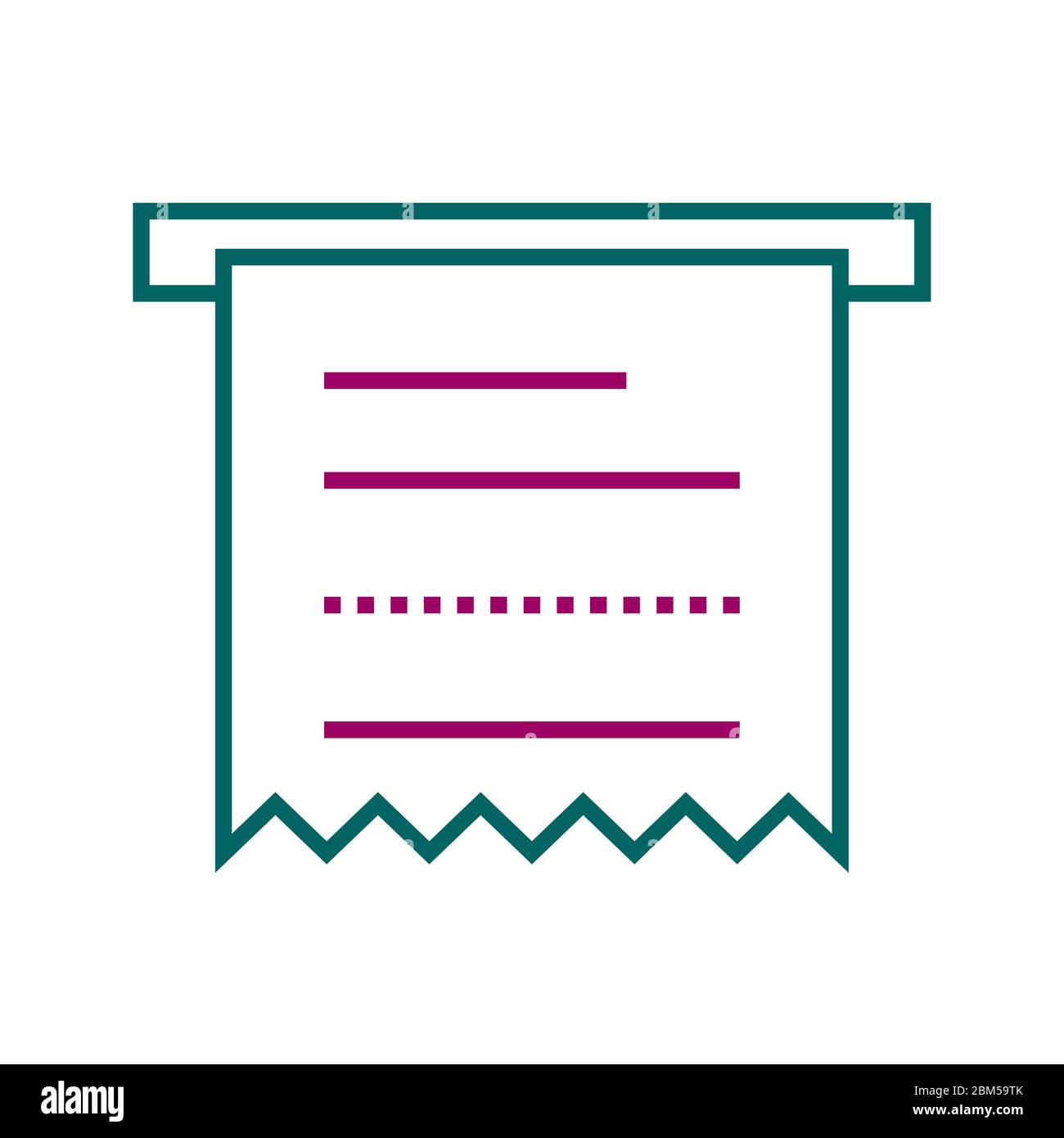Beautiful Receipt vector line icon Stock Vector Image & Art - Alamy