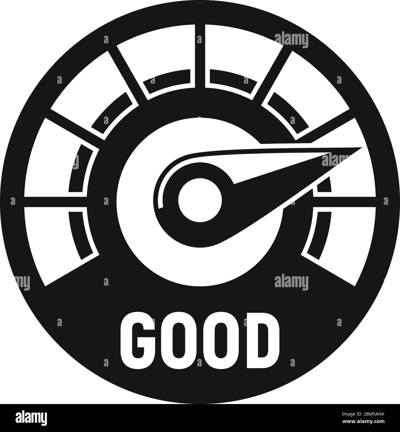 Credit score icon. Simple illustration of credit score vector icon for ...