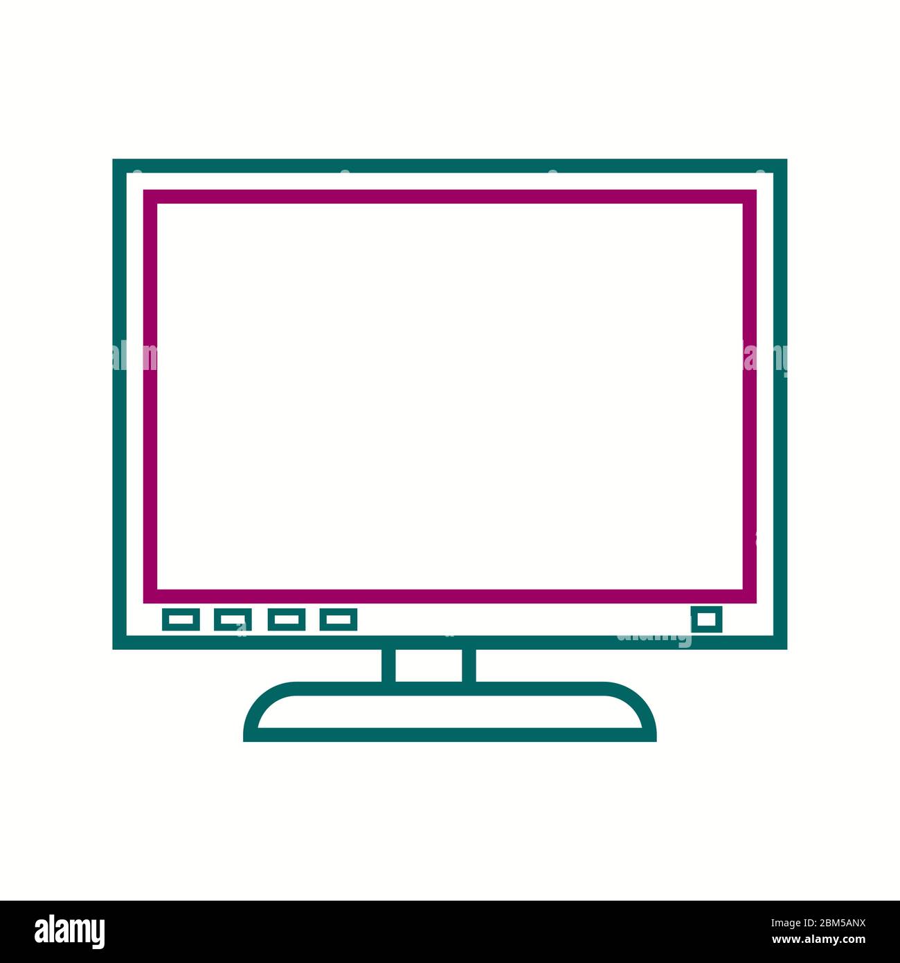 Iconic screen Stock Vector Images - Alamy