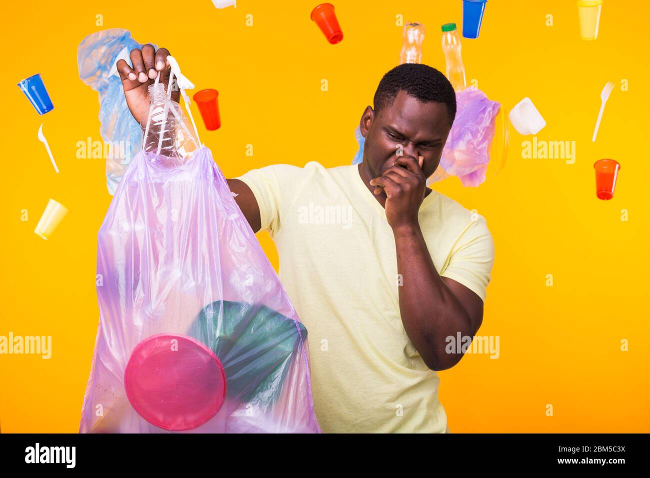 Environmental pollution, plastic recycling problem and waste disposal ...