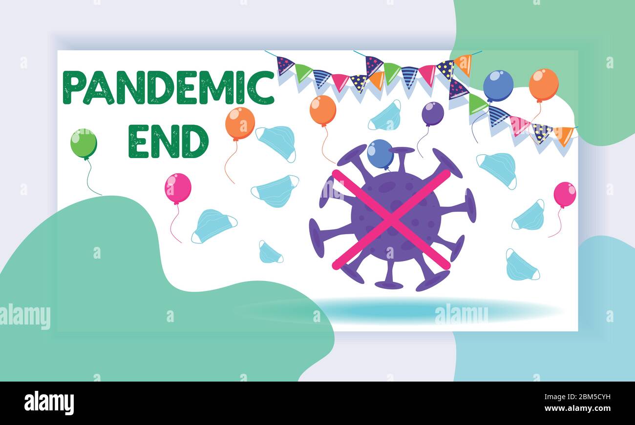 Layout of the quarantine area of coronavirus epidemic covid-19. Banner ...