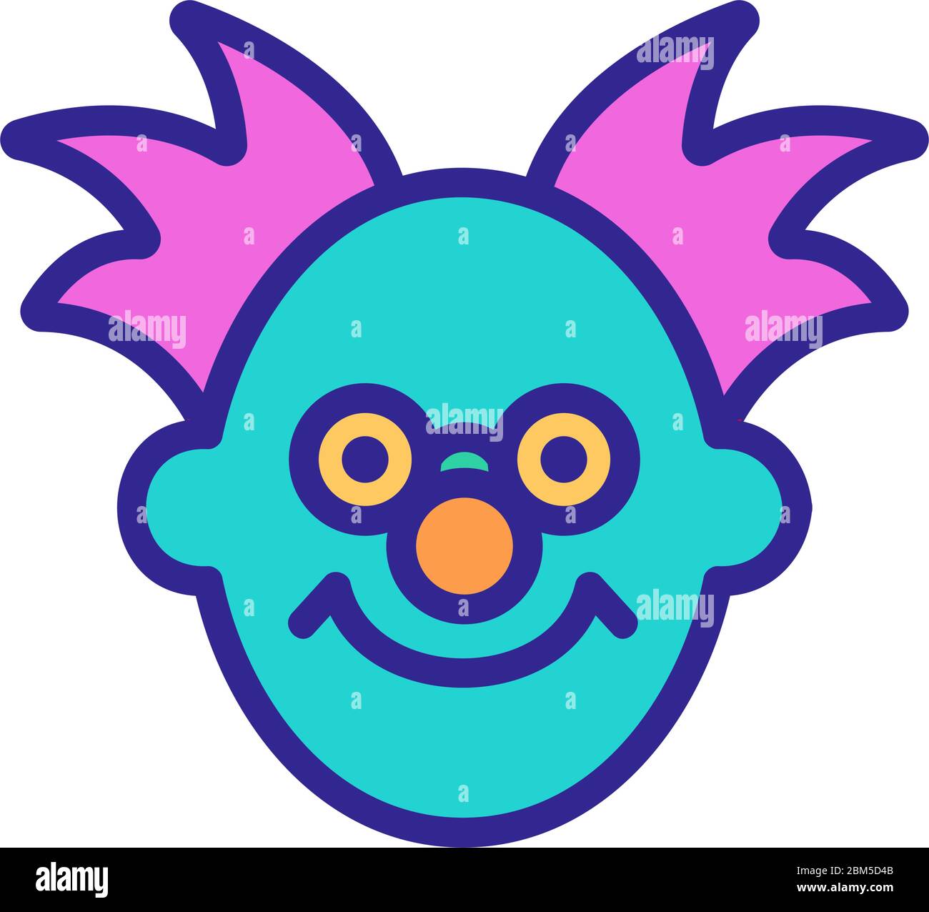 nerd mask in glasses icon vector outline illustration Stock Vector ...