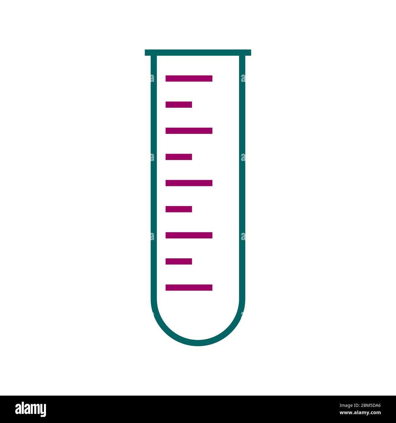 Beautiful test tube line icon Stock Vector Image & Art - Alamy