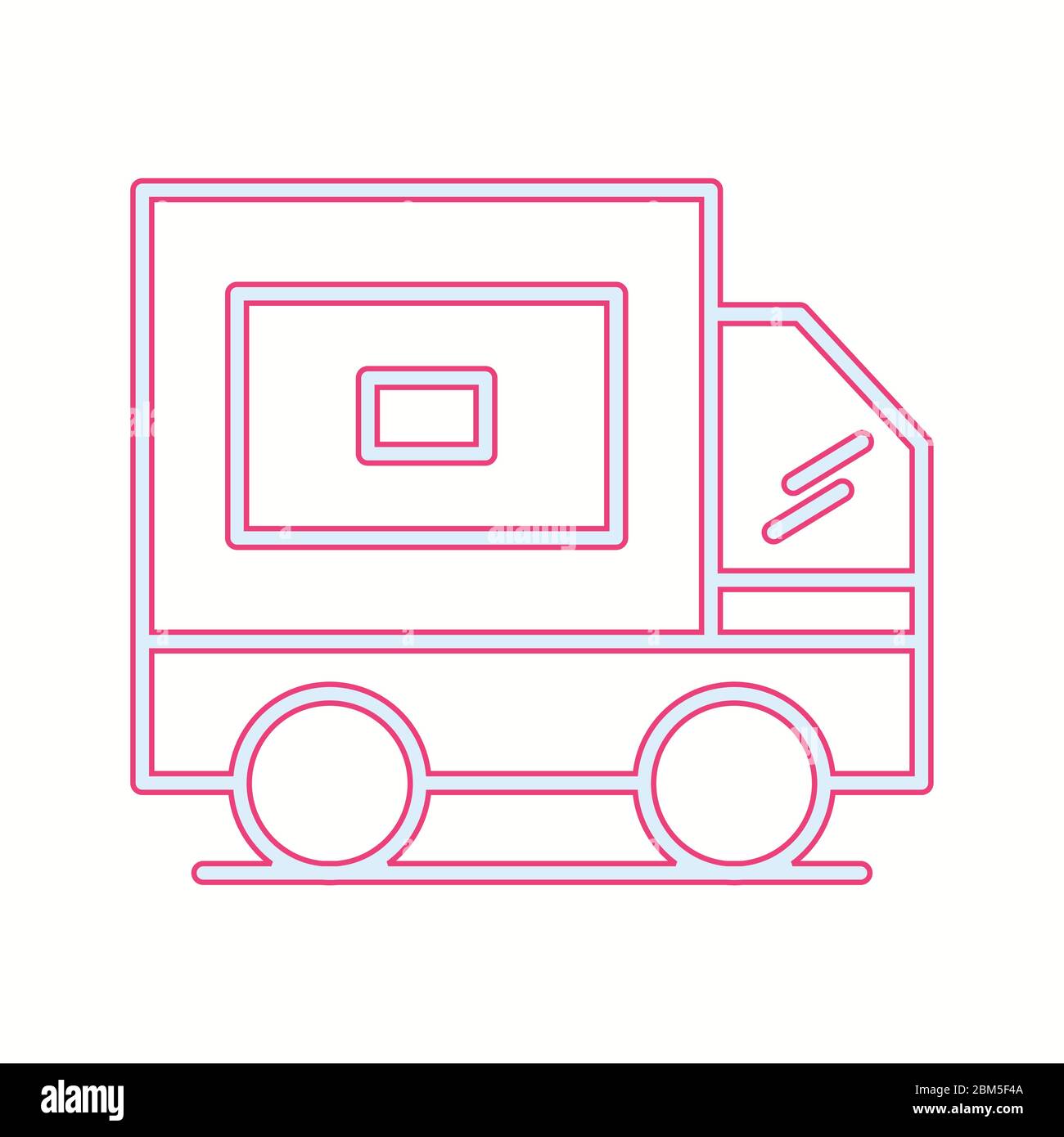 Beautiful Van Vector line icon Stock Vector Image & Art - Alamy