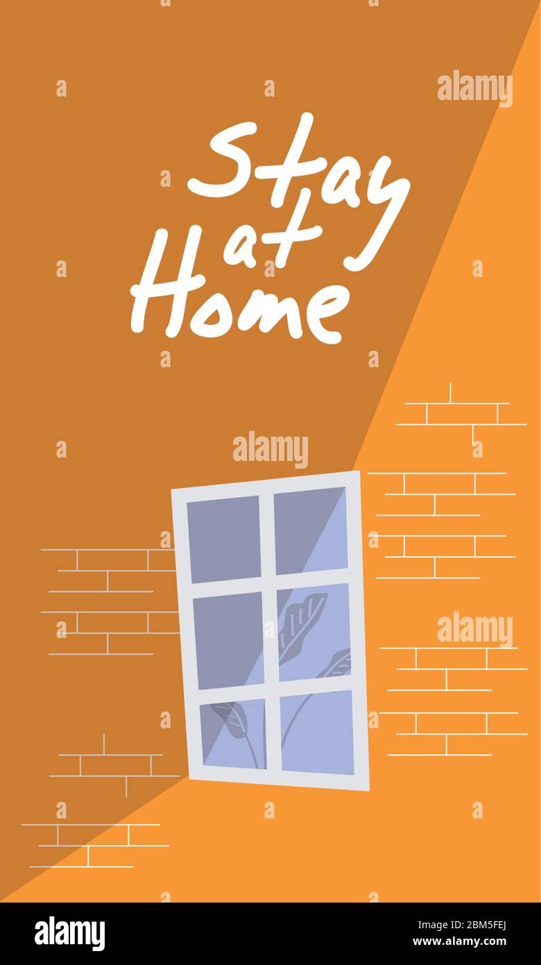 house building stay at home campaign Stock Vector Image & Art - Alamy