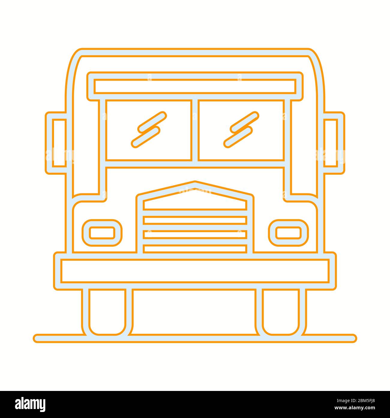 Beautiful Bus Vector line icon Stock Vector Image & Art - Alamy