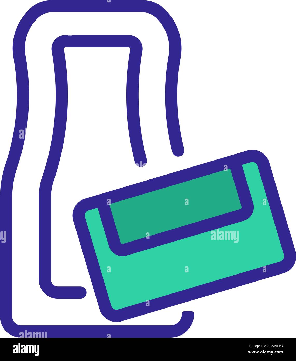 rubber netting icon vector outline illustration Stock Vector Image ...