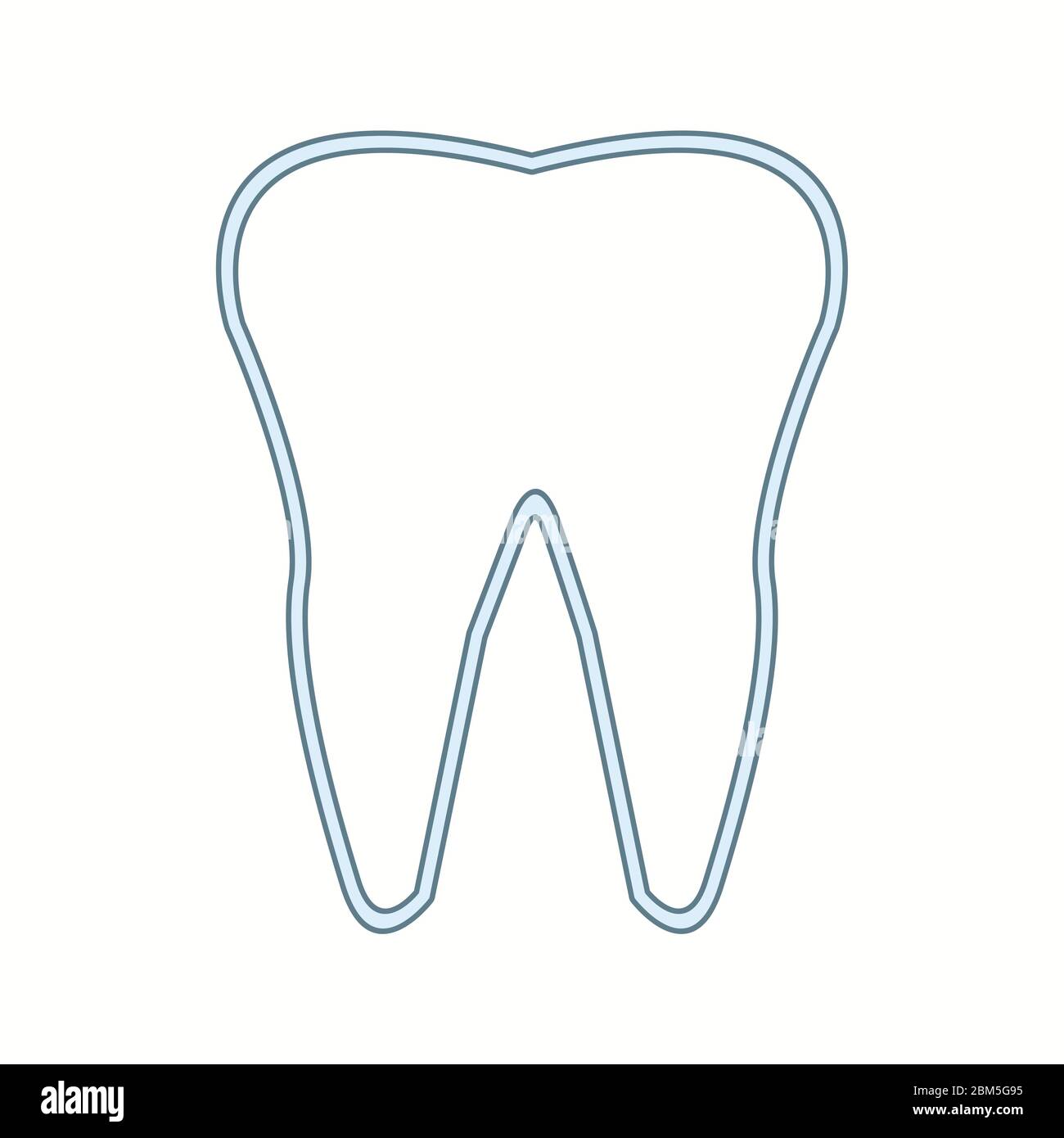 Beautiful teeth vector line icon Stock Vector Image & Art - Alamy